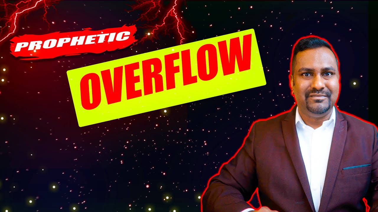 The LORD Says, I will bring OVERFLOW in your life // Prophetic Word! - YouTube