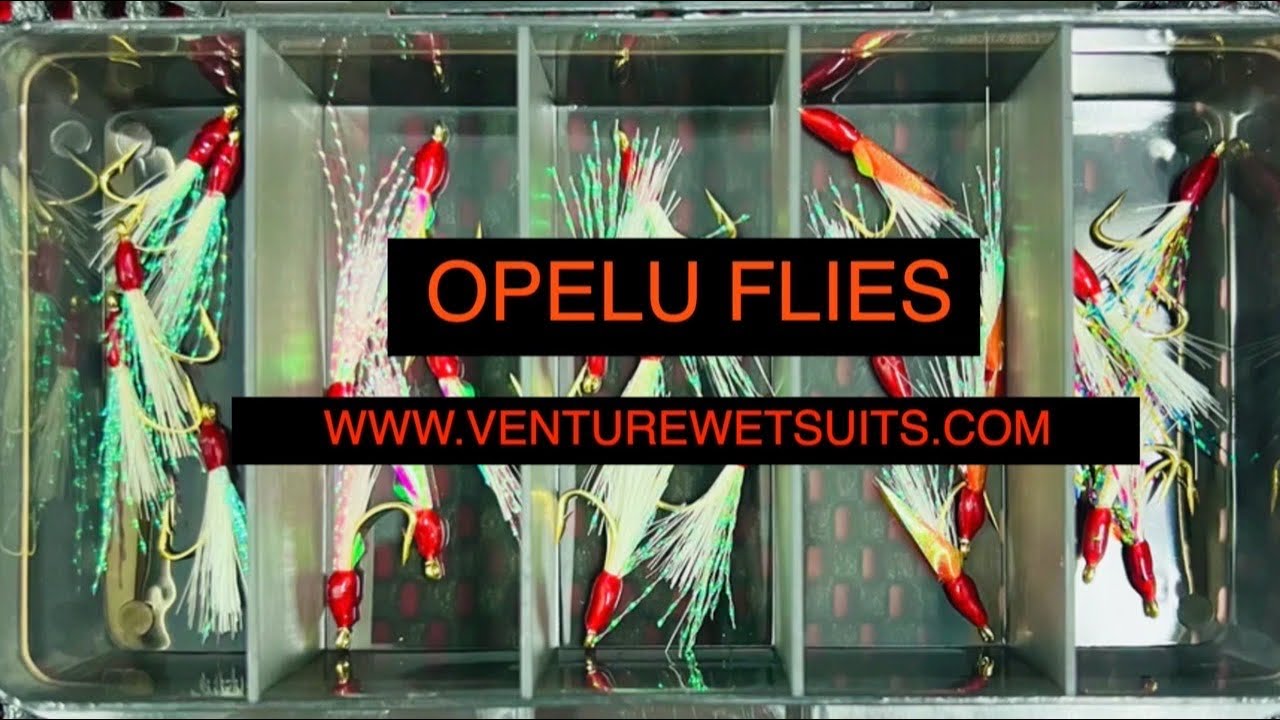 Opelu Flies In Action - Hawaii Fishing For Opelu - YouTube