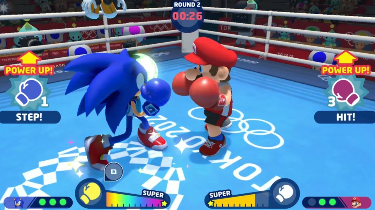 Mario & Sonic At The Olympic Games Tokyo 2020 Sonic At The Event Boxing ...