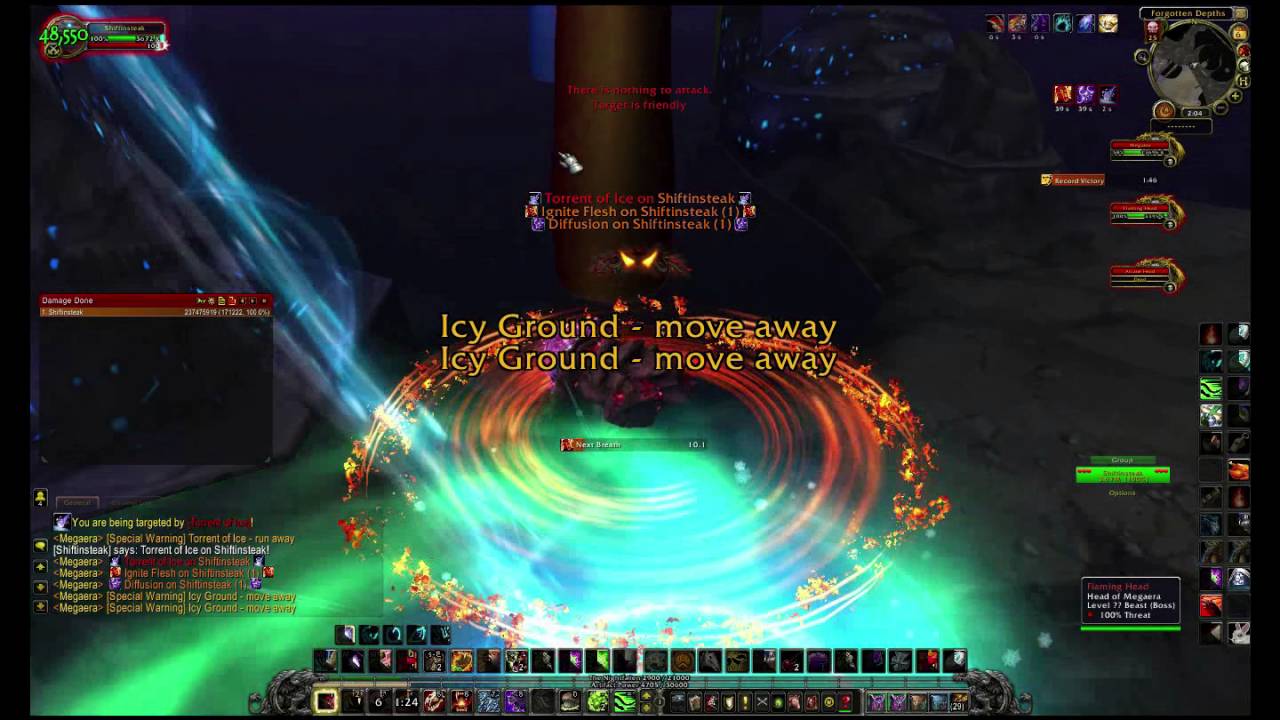 Solo Throne of Thunder - Megaera 25man heroic - [Guardian Druid] - YouTube