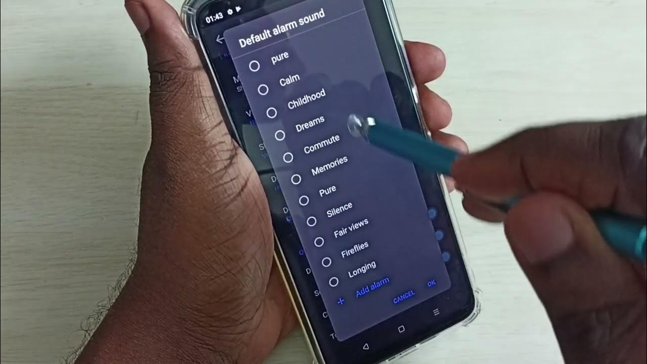 Realme C53 : How to Change Default Alarm Sound - YouTube