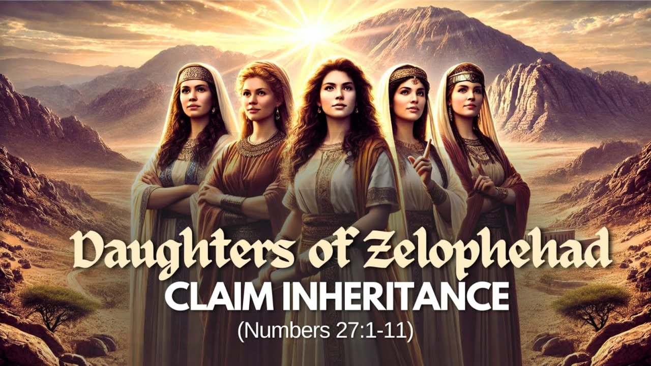 The Daughters of Zelophehad — 🌟 Courage, 🙏 Faith, and ⚖️ Justice # ...