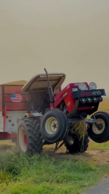 Swaraj tractor 855 full modified tractor over loading in kank 🌾🌾. #sidhumoosewala #viral - YouTube