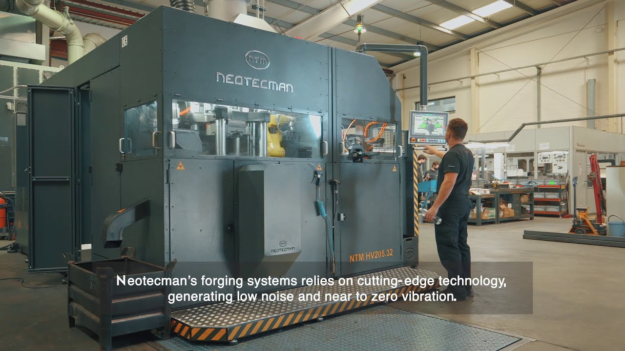 NEOTECMAN LOW NOISE AND NEAR TO ZERO VIBRATION FORGING SYSTEMS - YouTube