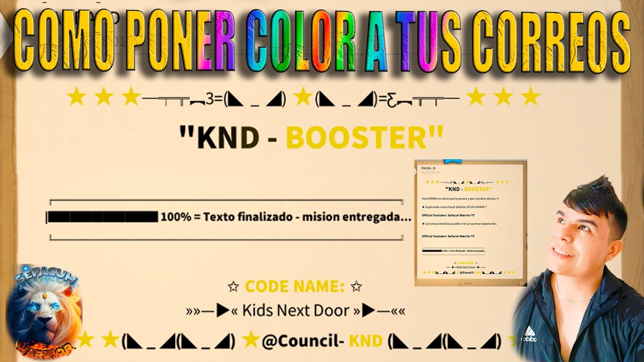 ¿COMO PONER COLOR A TUS CORREOS? - RISE OF KINGDOMS EN ESPAÑOL. - YouTube