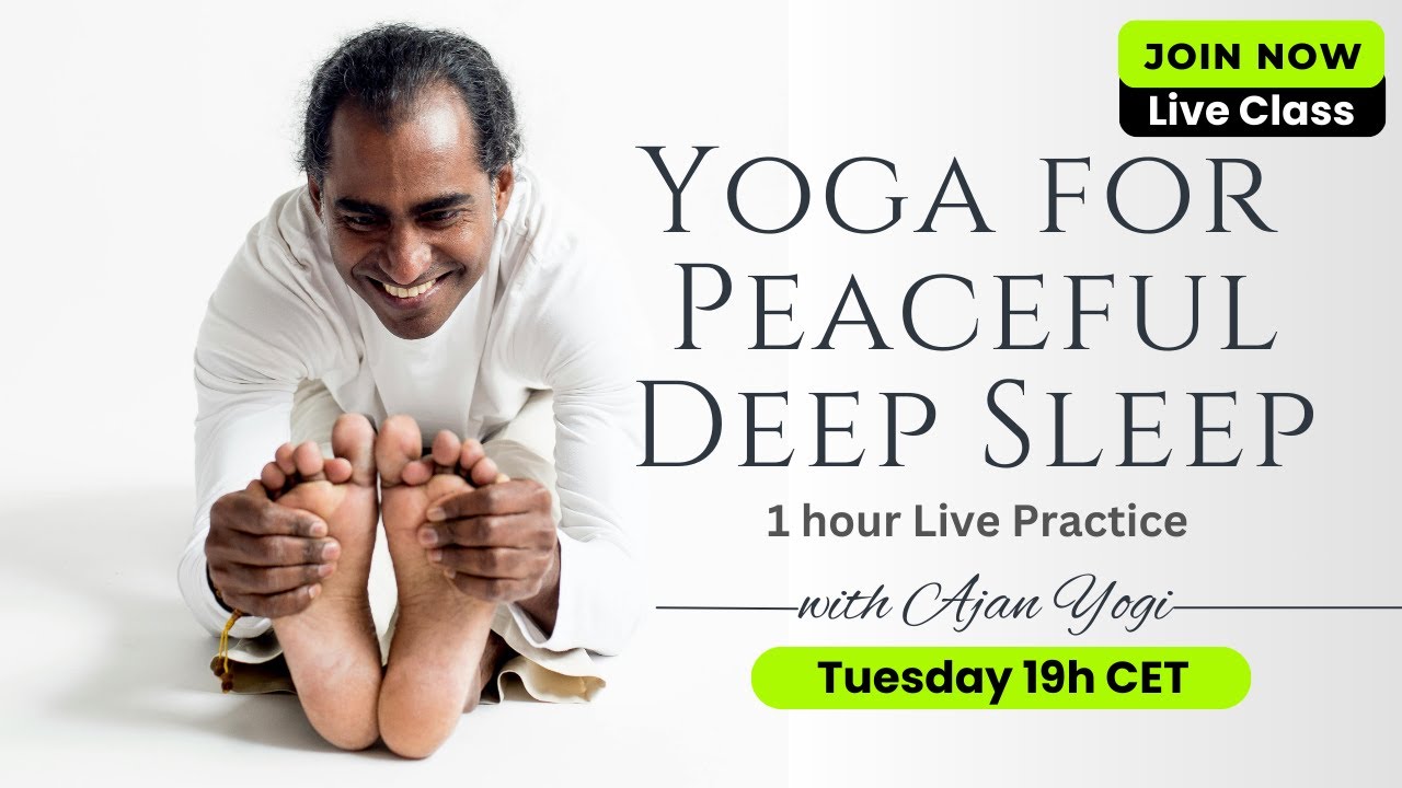 Yoga for Peaceful Deep Sleep | Calming Poses, Guided Pranayam ...