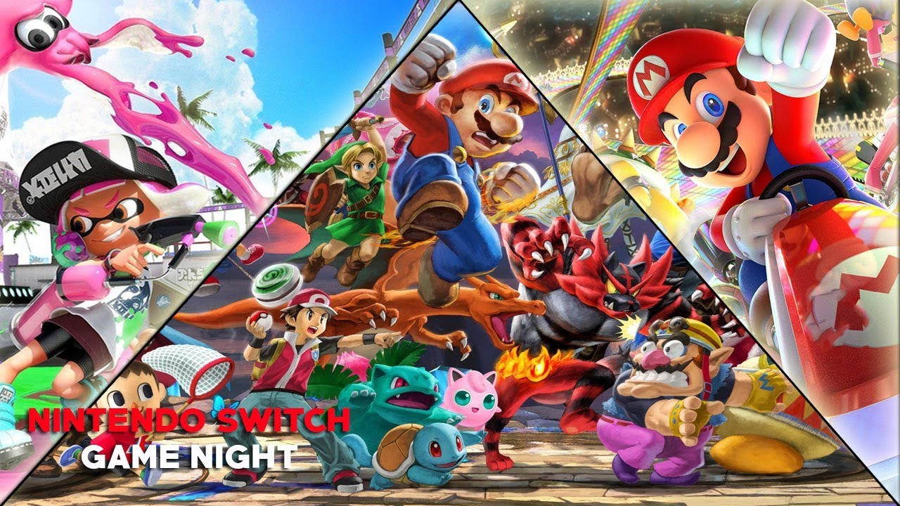 [LIVE] Nintendo Switch Game Night | 3.6.2020 - YouTube