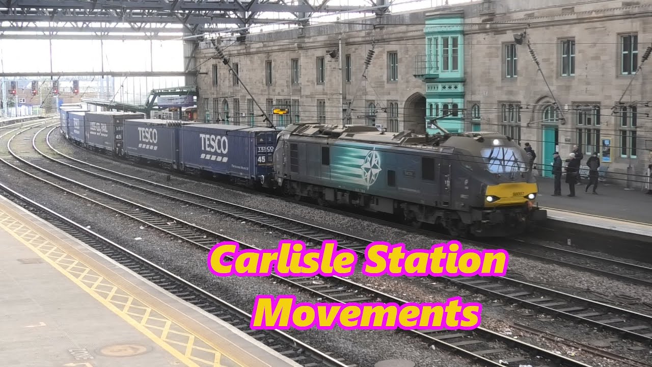 Had a awesome time at "Carlisle Citadel Station" 27/11/24 - YouTube