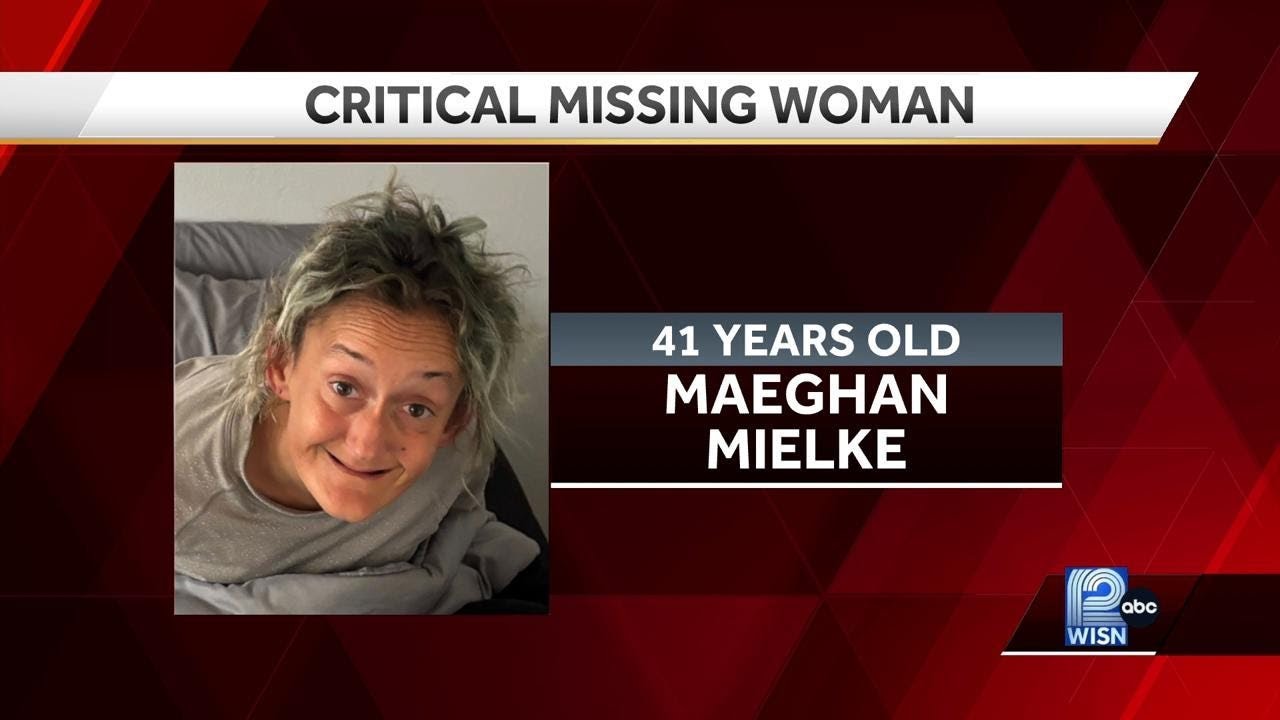 Critically missing: Maeghan F. Mielke, 41, of Milwaukee - YouTube