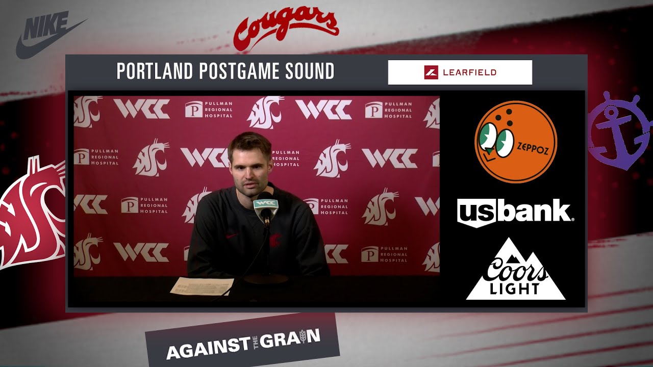 WSU MBB: David Riley Portland Postgame | 1/18/25 - YouTube