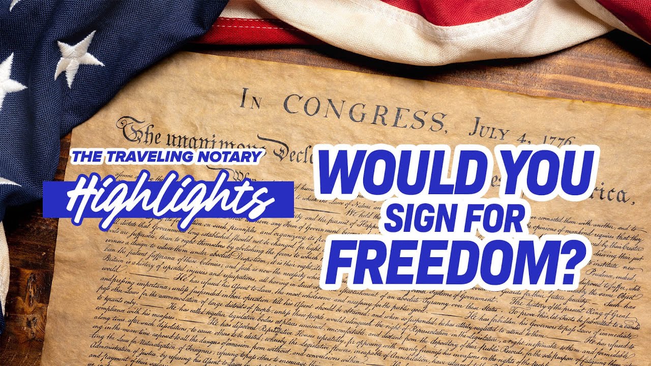 The Declaration of Independence: Risk, Loyalty, and the Notary’s Role ...