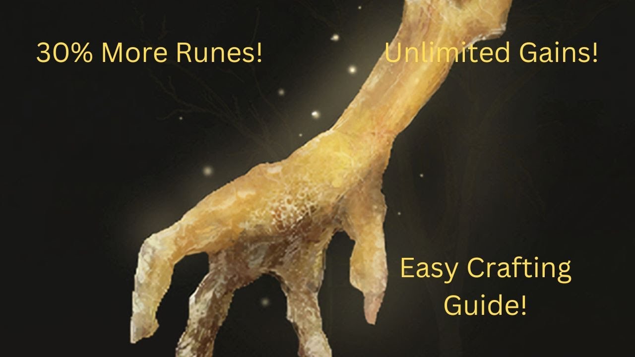 Elden Ring: How to Craft the Gold-Pickled Fowl's Foot (30% More Runes ...