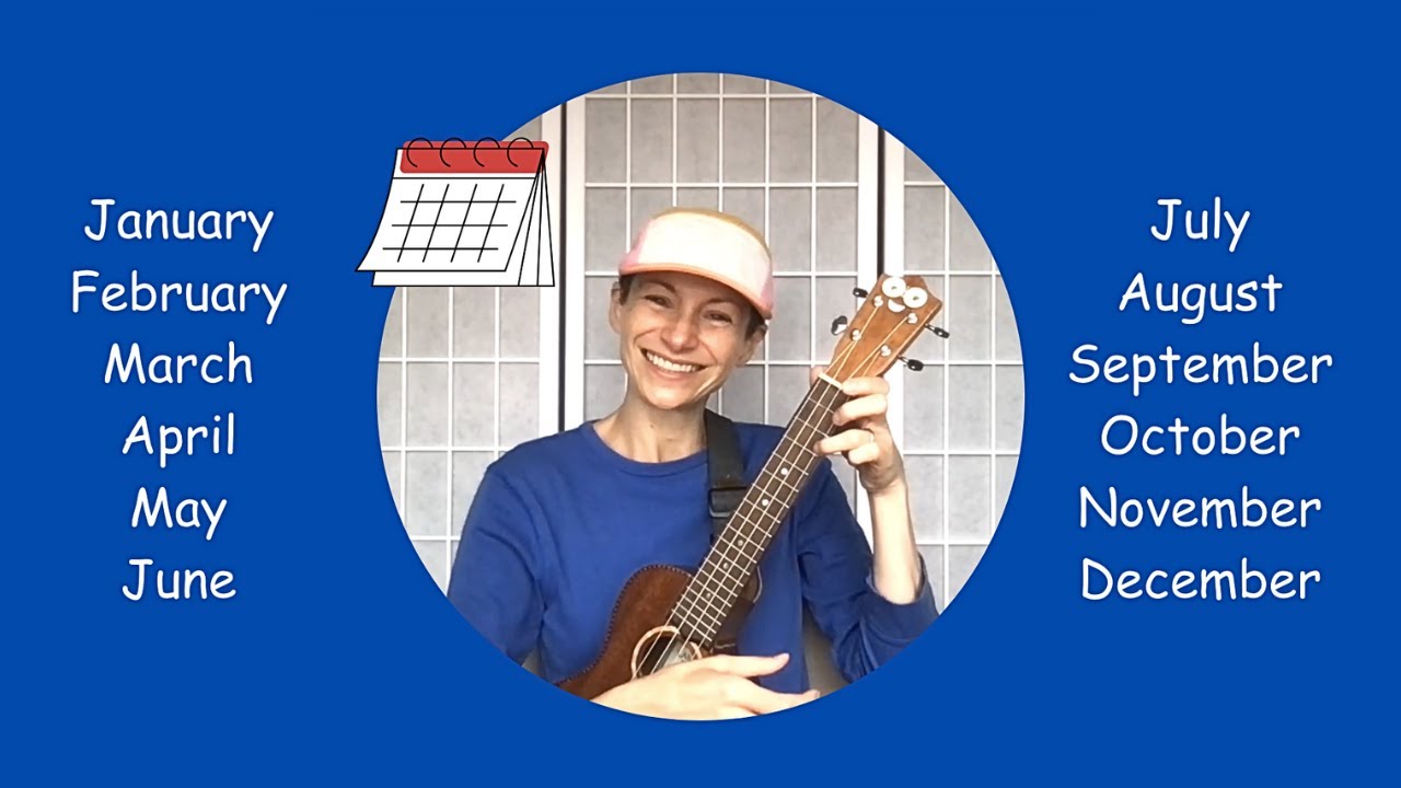 Twelve Months of the Year | Simple Songs for Preschool and Kindergarten ...
