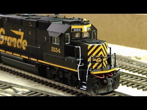 Custom Detailed Proto 2000 DRGW GP60 #3154 - YouTube