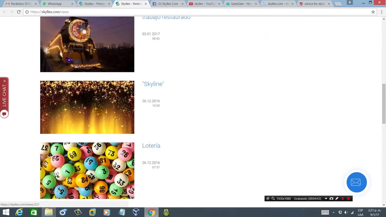 SKYLLEX !!! PRESENTACION 2017 EN ESPAÑOL - YouTube