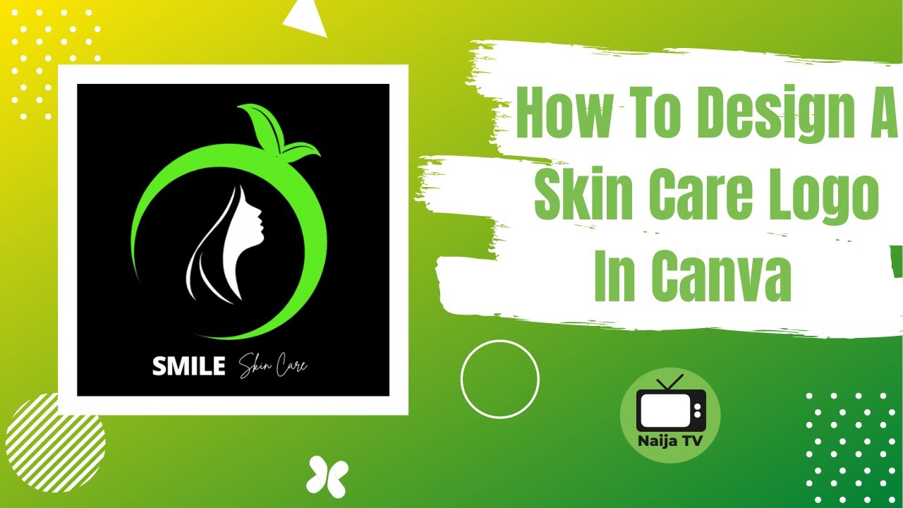 How to Design a Skin Care Logo in Canva - YouTube