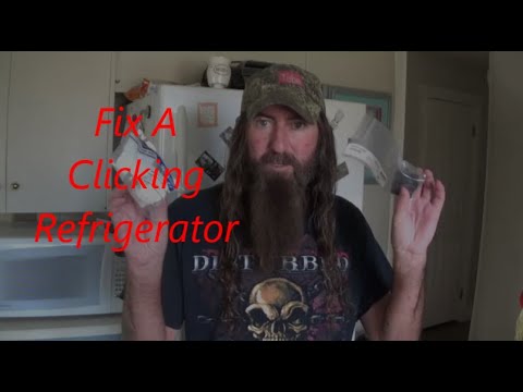 How to Fix a Clicking Refrigerator not cooling.. YOURSELF. Easily - YouTube
