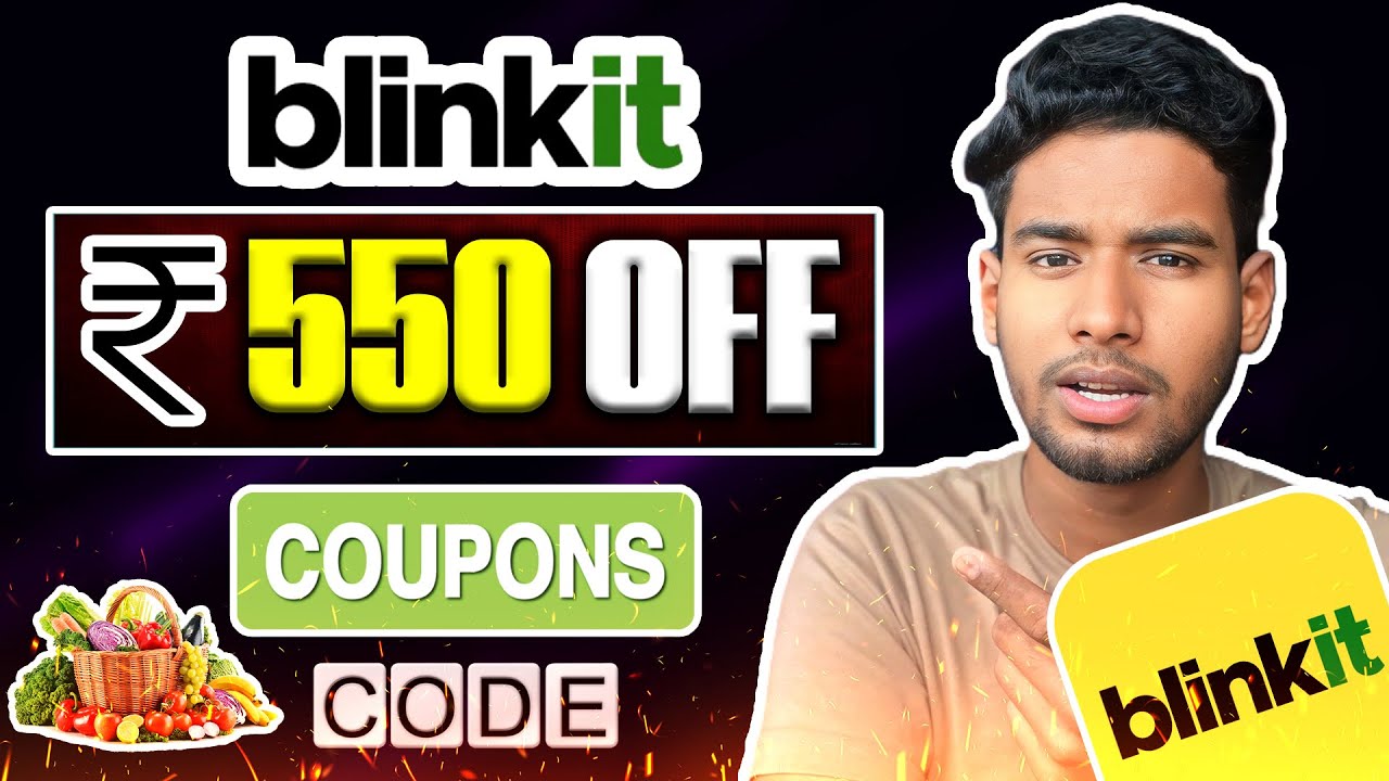 🔥 Blinkit Coupon Code TODAY 🚀💥 Instant Grocery Discounts 😱🛒 Save Upto ...