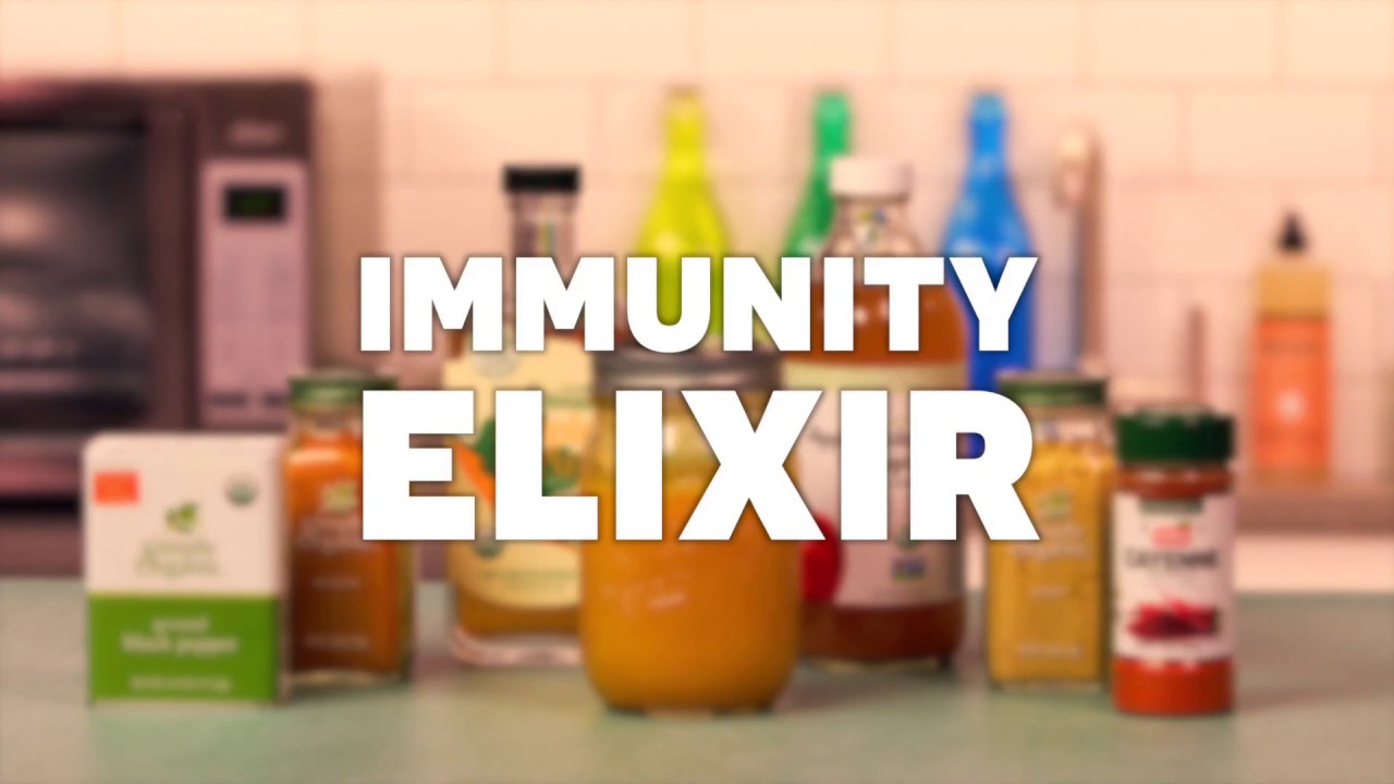 How to Make an Immunity Elixir with Apple Cider Vinegar and Turmeric - YouTube