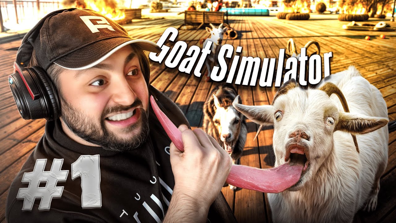 🐐ԱՇԽԱՐՀԻ ԱՄԵՆԱԽՆԴԱԼՈՒ ԽԱՂԵՐԻՑ ՄԵԿԸ😅GOAT SIMULATOR #1 - YouTube
