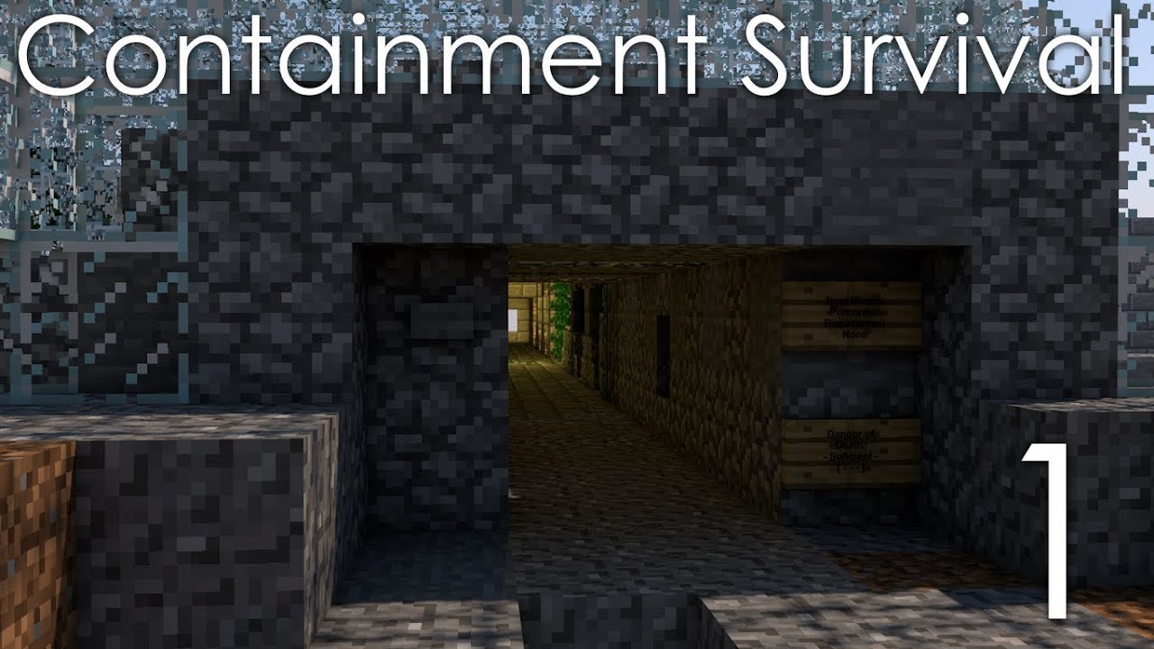 MINECRAFT - Containment Survival 2 #1 - YouTube
