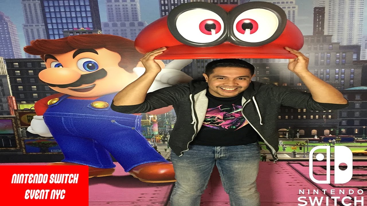 GAMEPLAY & TOUR - Nintendo Switch Event NYC 2017 - YouTube