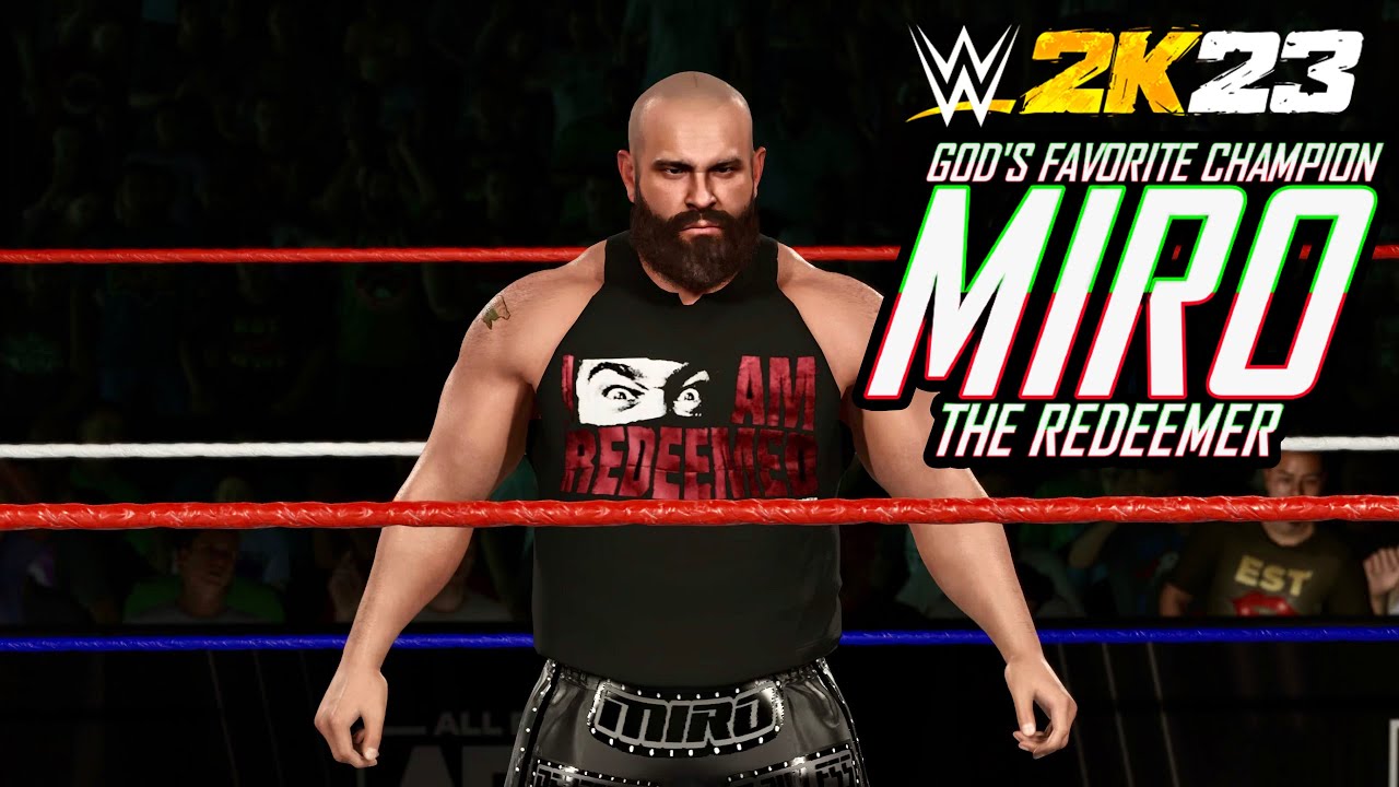 MIRO | RUSEV In WWE 2K23 By IconicCaws#84274 - Greatest Of Community ...