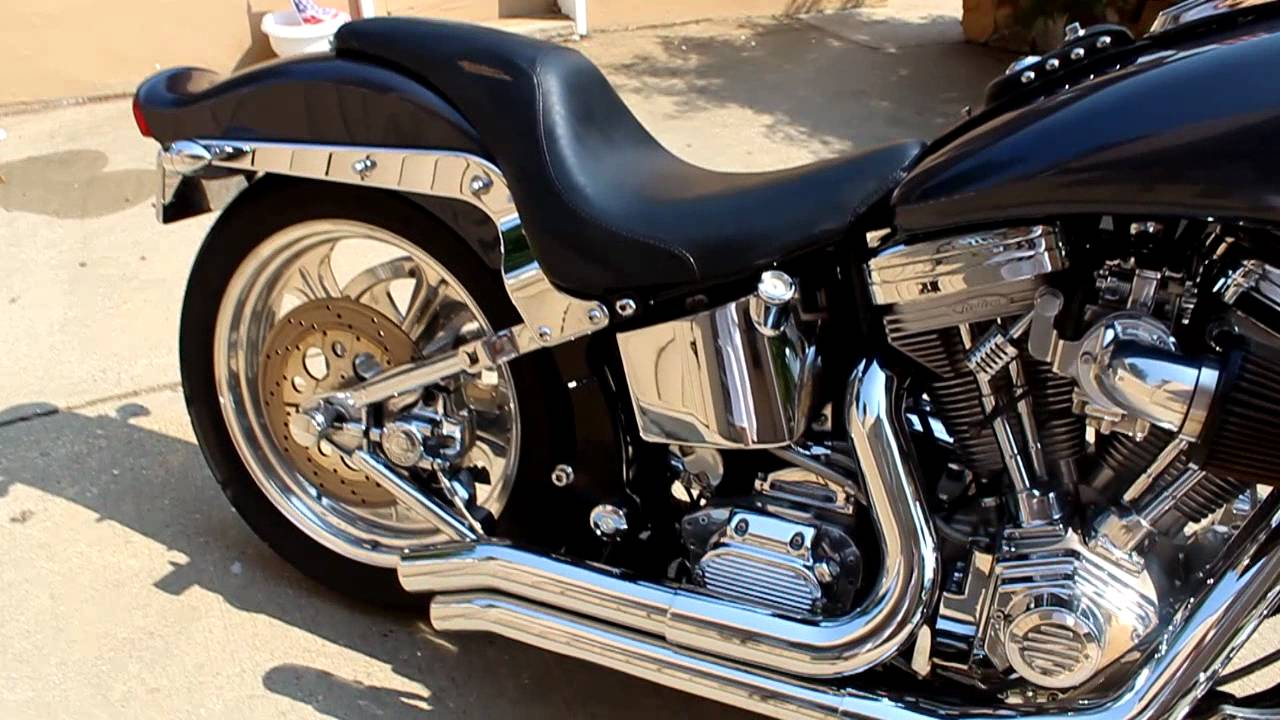2006 Custom Softail - YouTube
