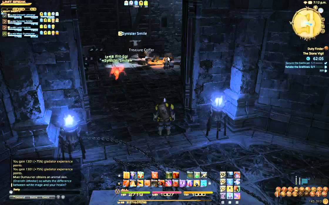 FFXIV:RR - The Stone Vigil - Tank PoV - YouTube