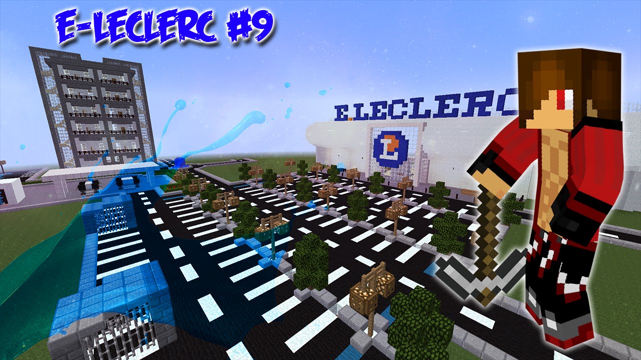 Minecraft | Construction d'un Leclerc - Episode 9 - YouTube