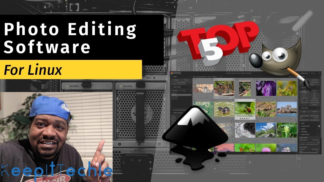 Top 5 | Photo Editing Software for Linux - YouTube