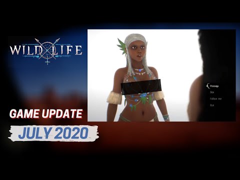 Extra customizations and a new character - July Game Update #WildLife
