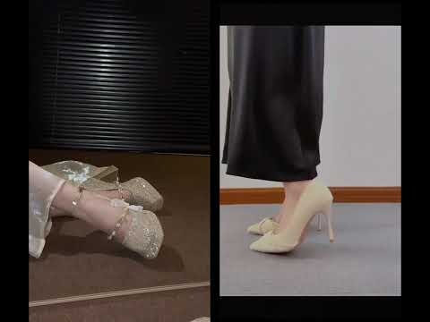 The Perfect Combo: Elegant Pantyhose & High Heels Show #beauty #heels #legs #foot
