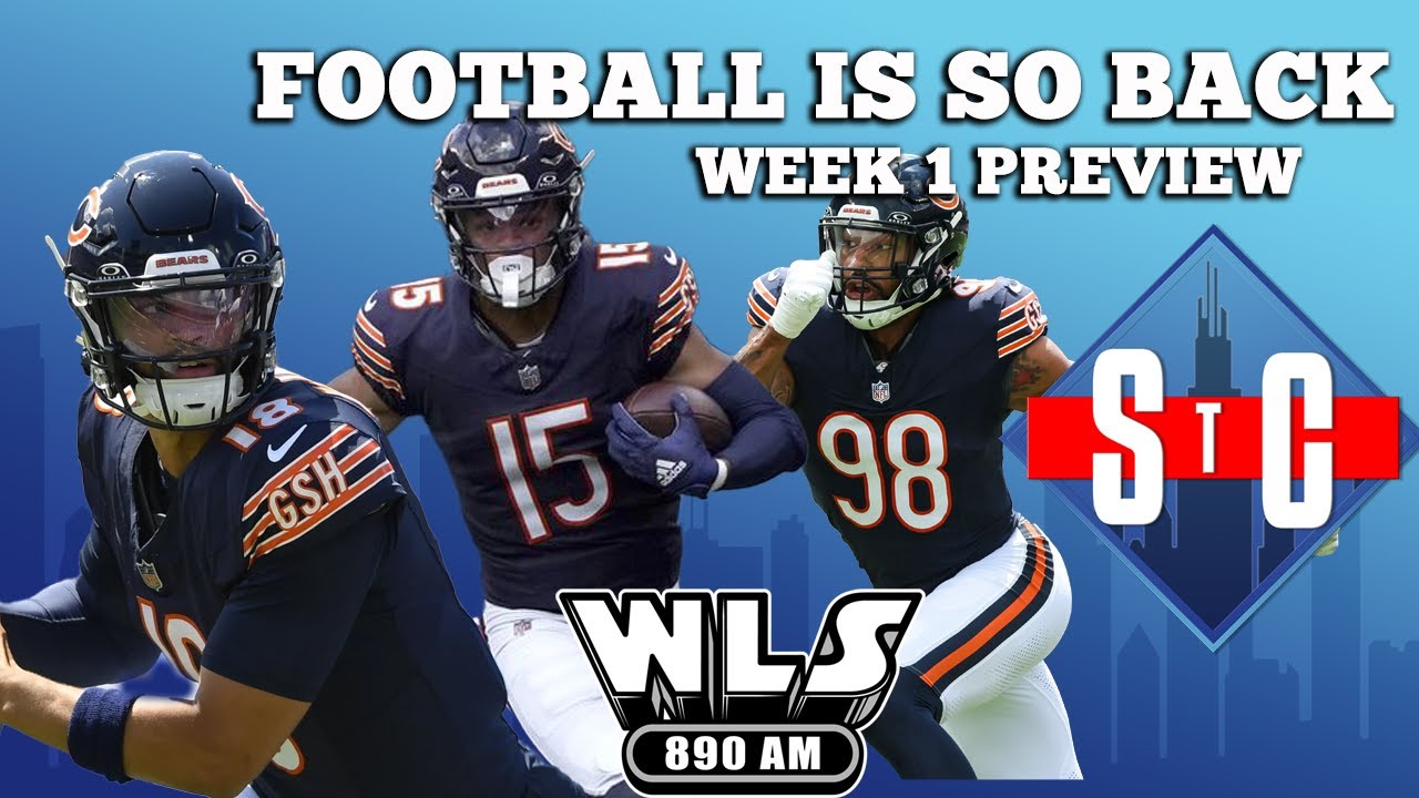 Bears Week 1 preview and NFL Predictions #BearDown - YouTube