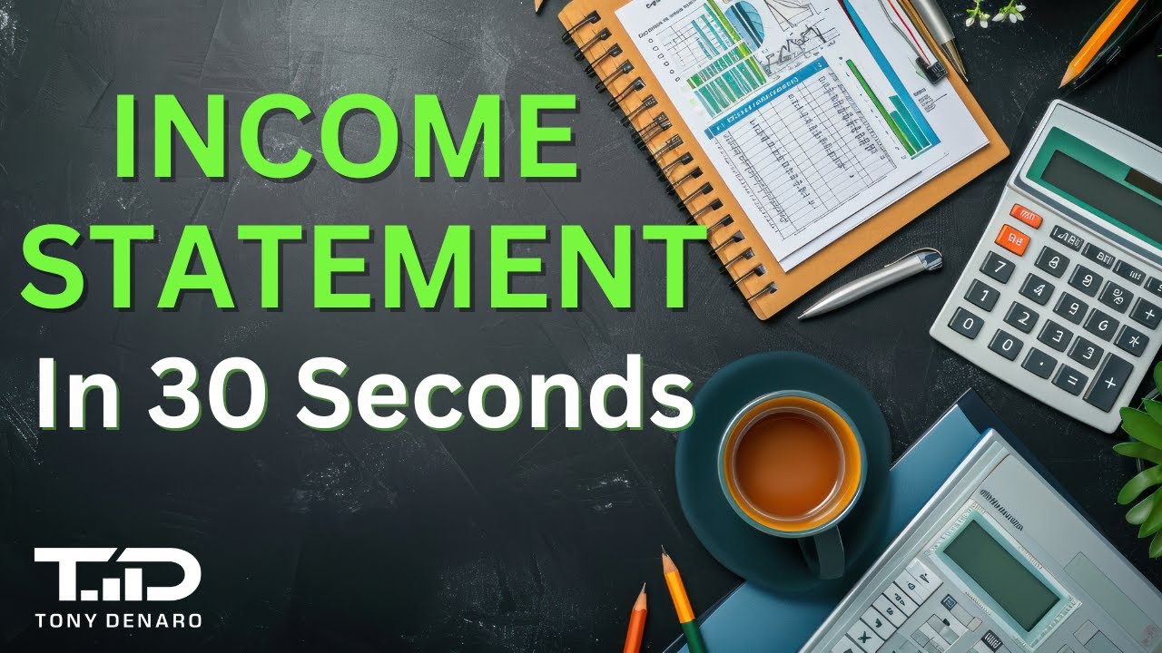 Income Statement Explained in 30 Seconds - What to Look For - Investing ...
