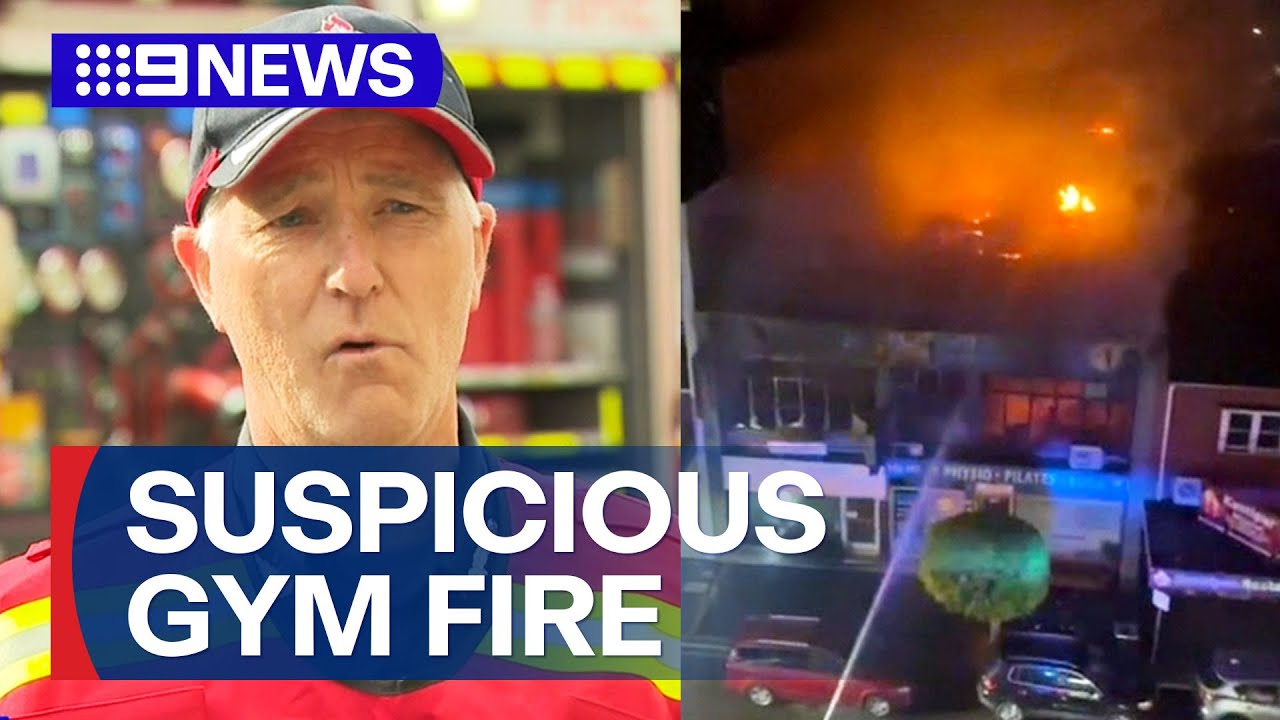Gym formerly owned by Avi Yemini set on fire in Melbourne | 9 News ...