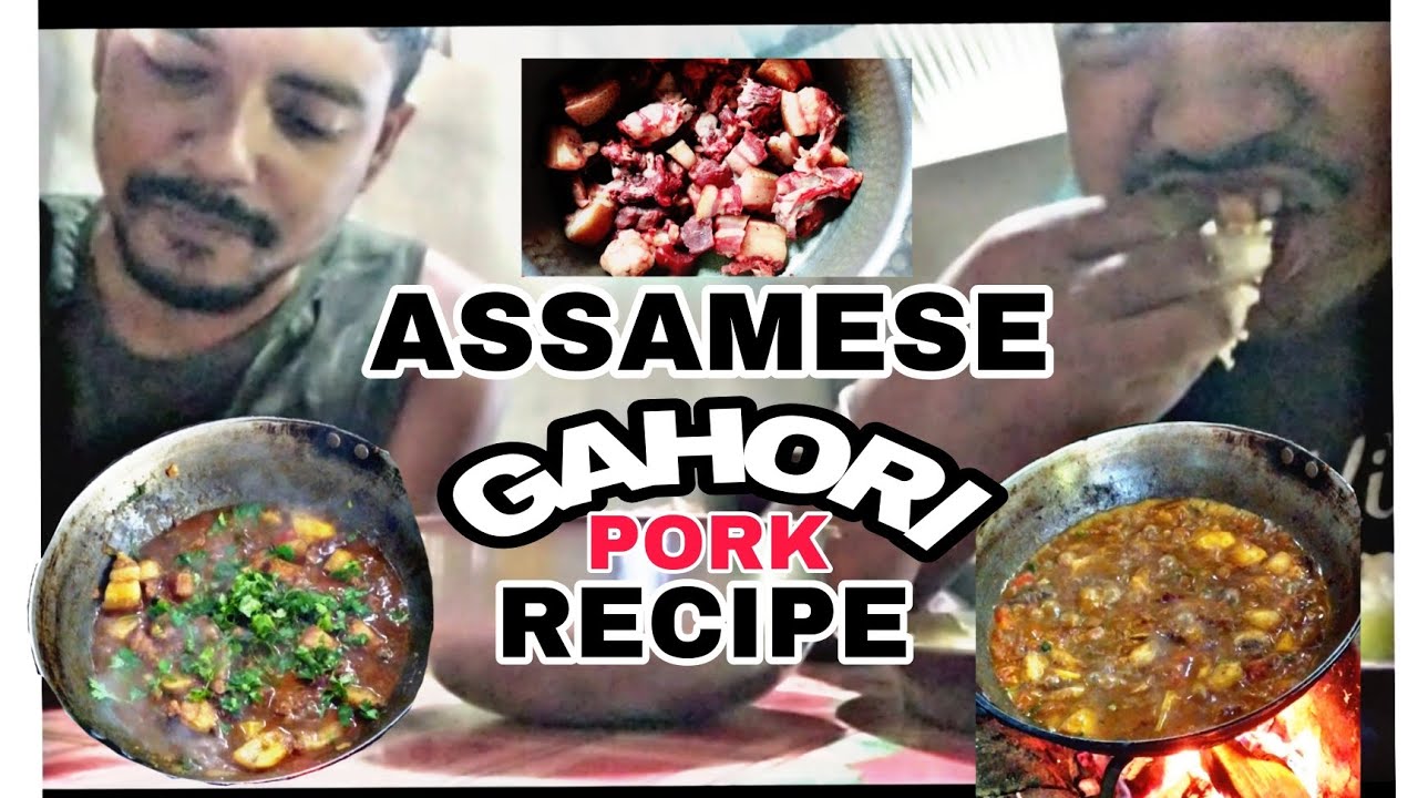 Pork Recipe😱😋assam village style - YouTube