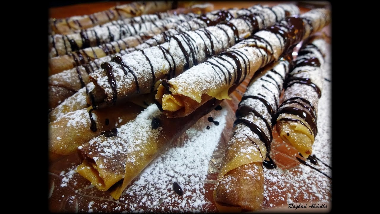 Cinnamon Spring Roll Sticks - YouTube