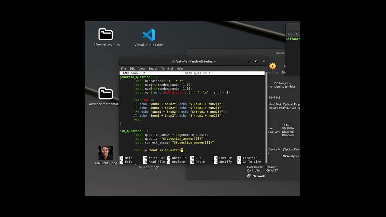 Coding a Fun Math Game with Shell Scripting | Watch Me Build a Shell ...