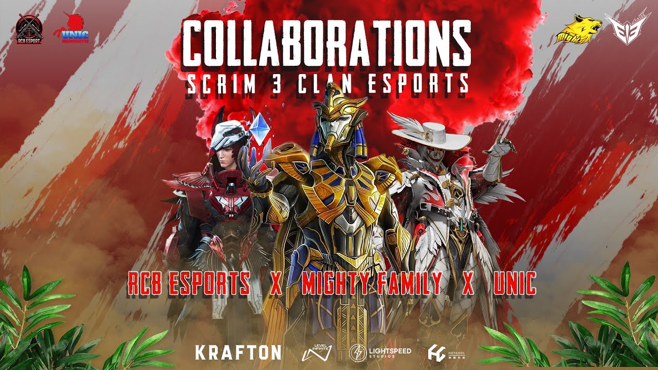 [ LIVE ] SCRIM COLLABS MiGHTY FAMILY - UNIC - RCB ESPORTS - YouTube