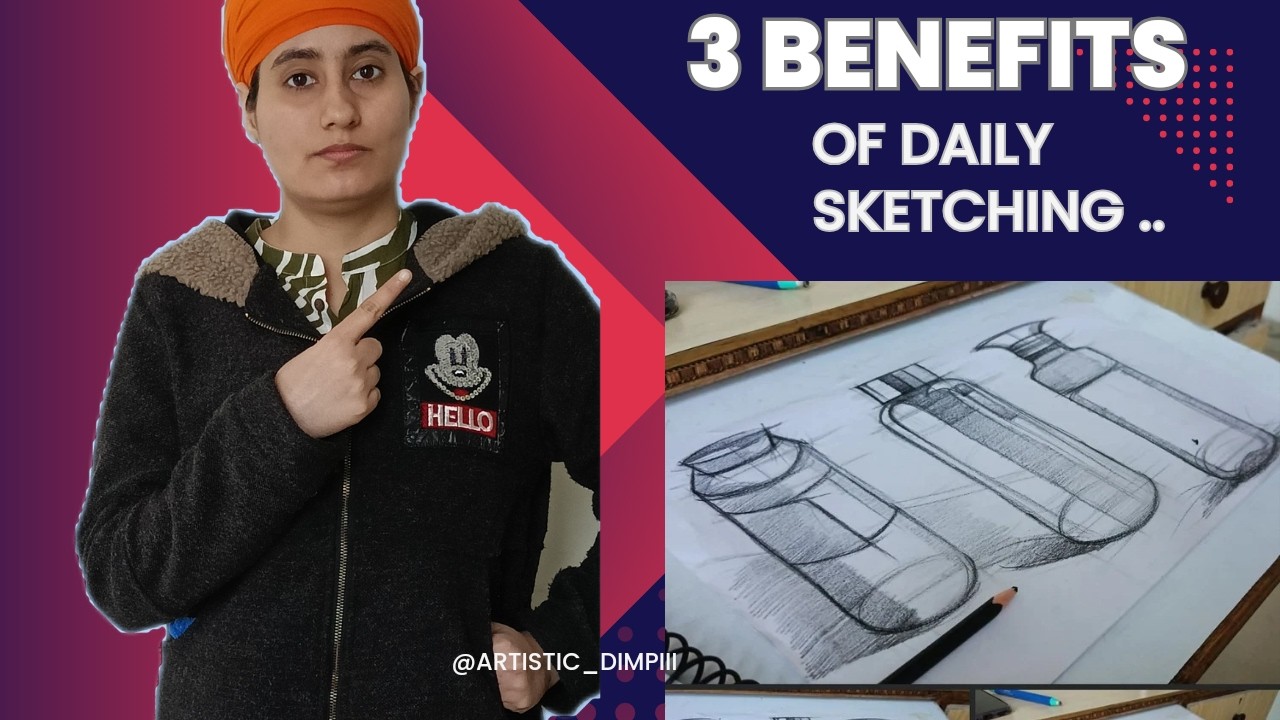 3 BENEFITS Of DAILY SKETCHING l Easy way to improve your daily ...