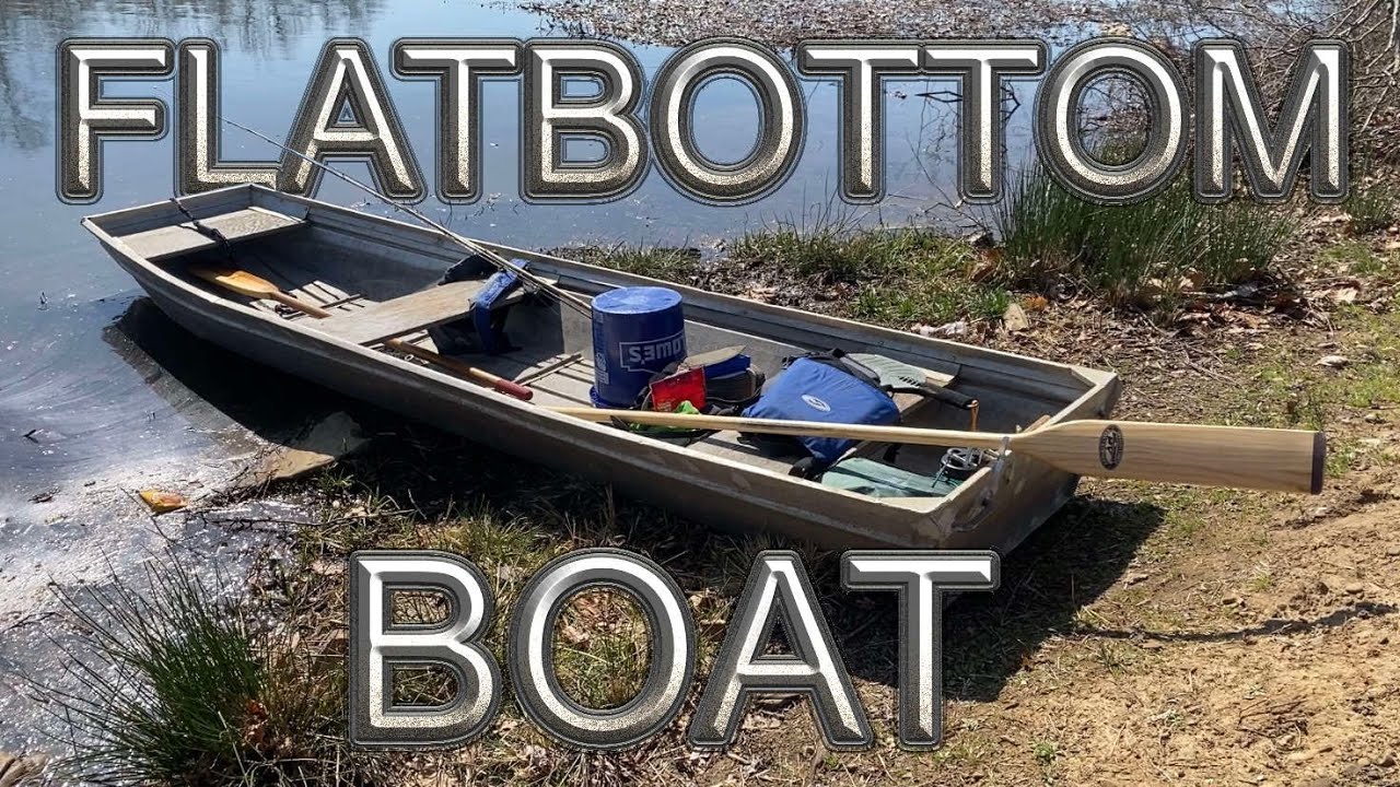 Stern Sculling an Old School Flatbottom Boat. - YouTube