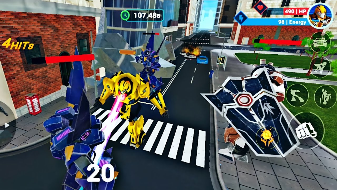 Mobil Robot Fighting Game: Mech Era - Car Games Android Indonesia - YouTube