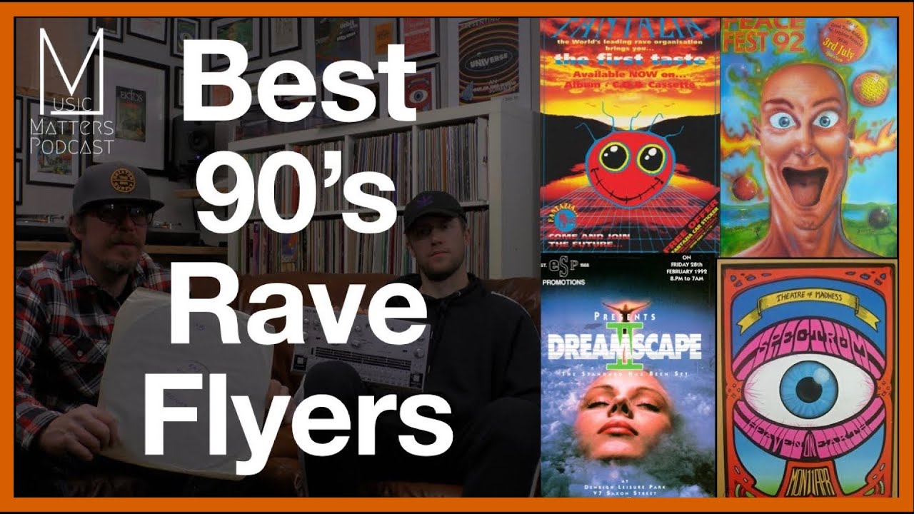 The best 90's Rave Flyers | #carlcox #mickyfinn #SvenVäth #sasha - YouTube
