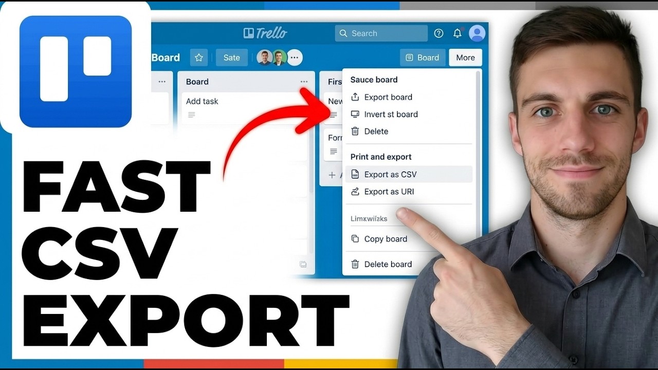 How to Export Your Trello Board to CSV 2026 | Step by Step Guide to ...