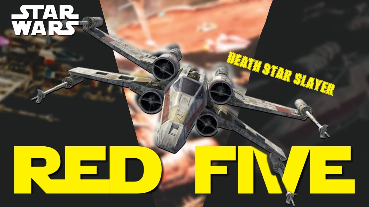 Luke Skywalker's X-Wing: Red 5 - "Death Star Slayer" - YouTube