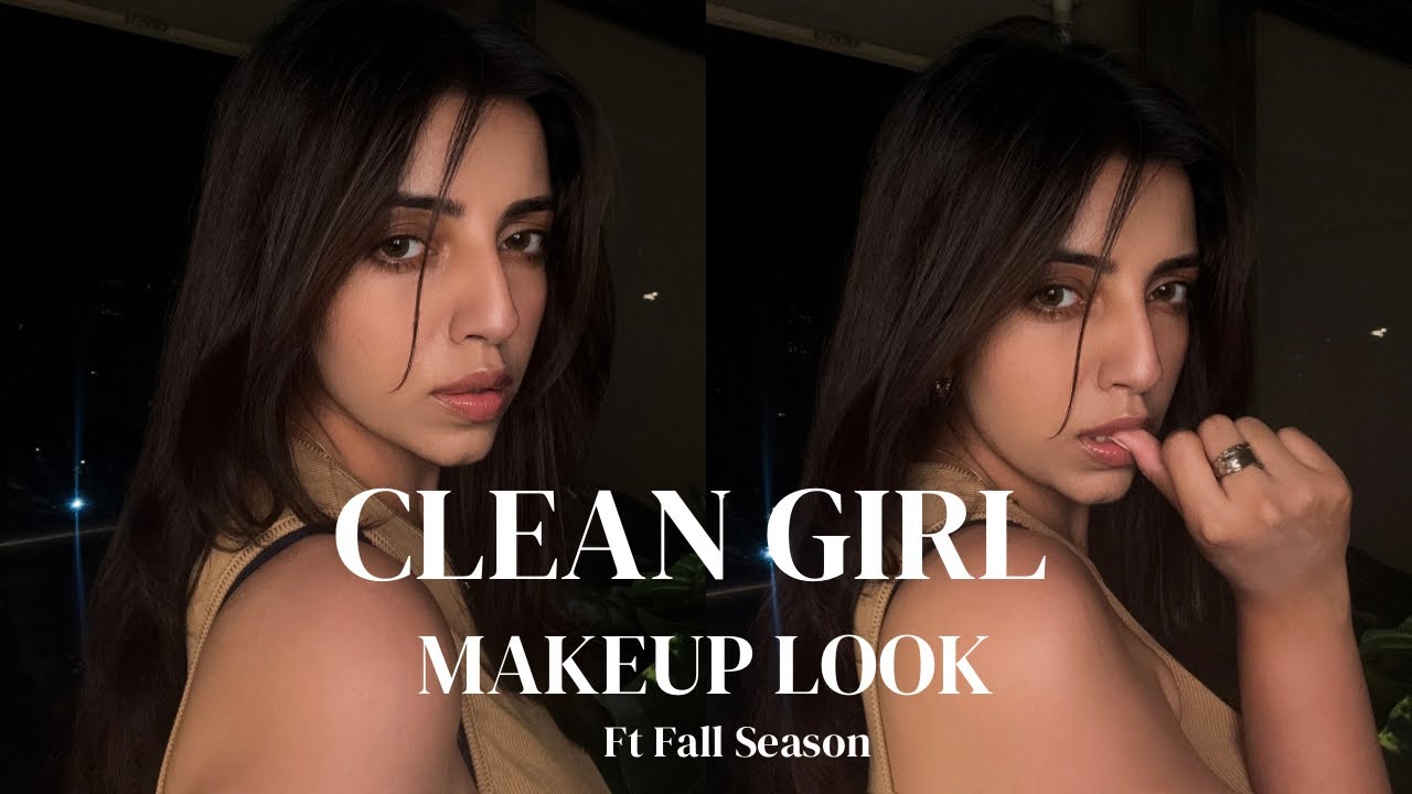 Clean Girl Makeup Tutorial For The Fall🤎🎀 - YouTube