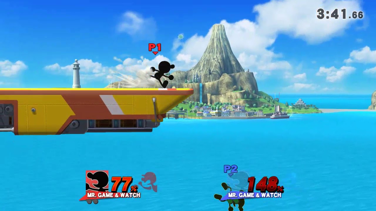 Mr. Game & Watch: Mirror match - YouTube