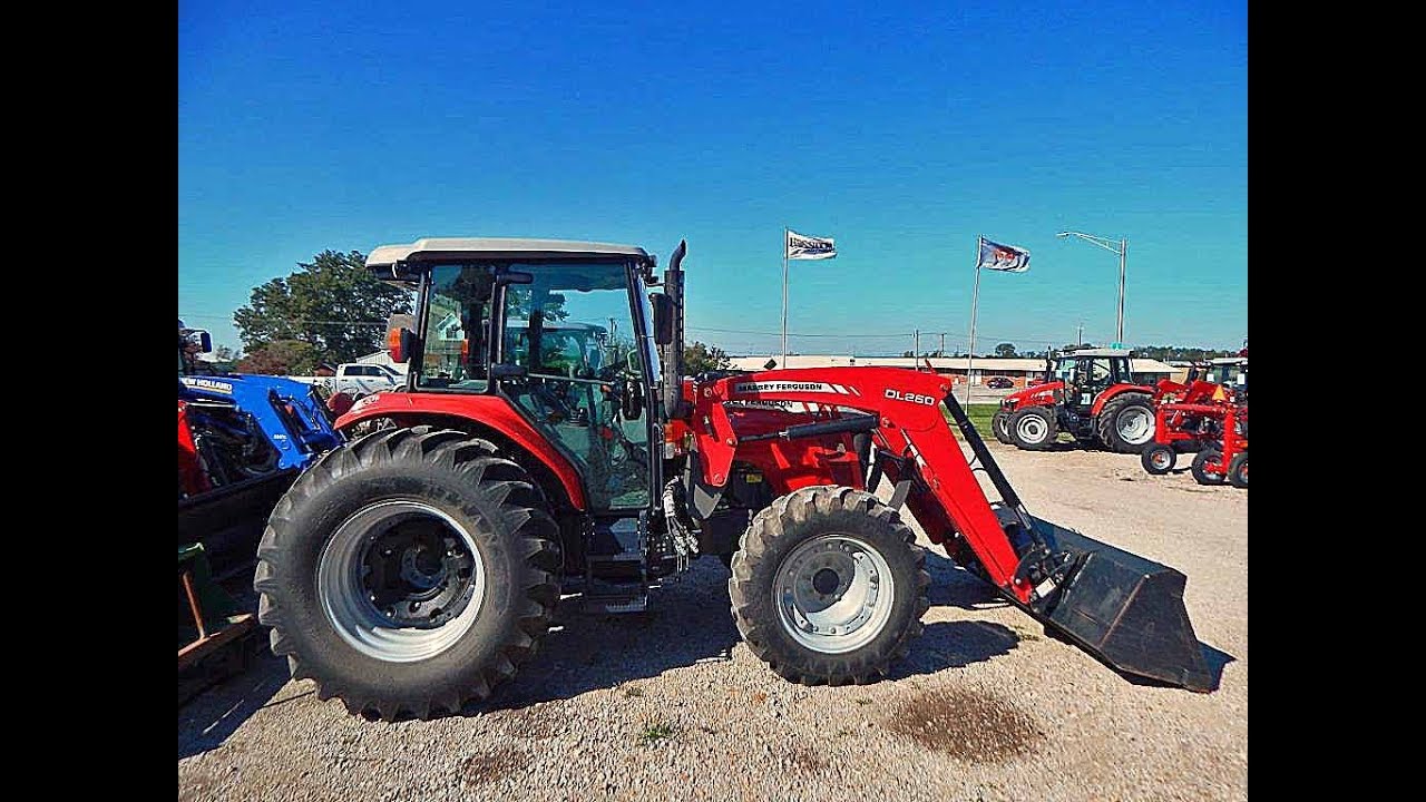 SOLD! 2013 Massey Ferguson 4610 Utility Tractor - YouTube