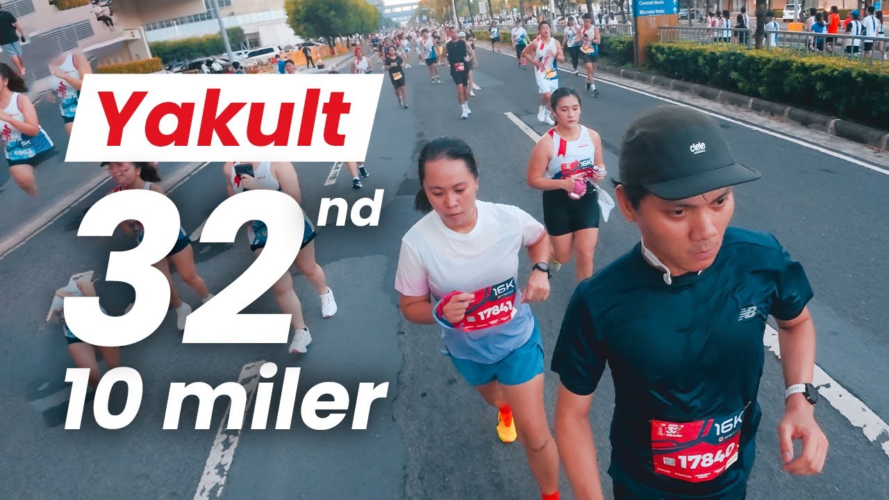 10 Miles of Energy: Yakult 32nd Race Experience 2024 - YouTube